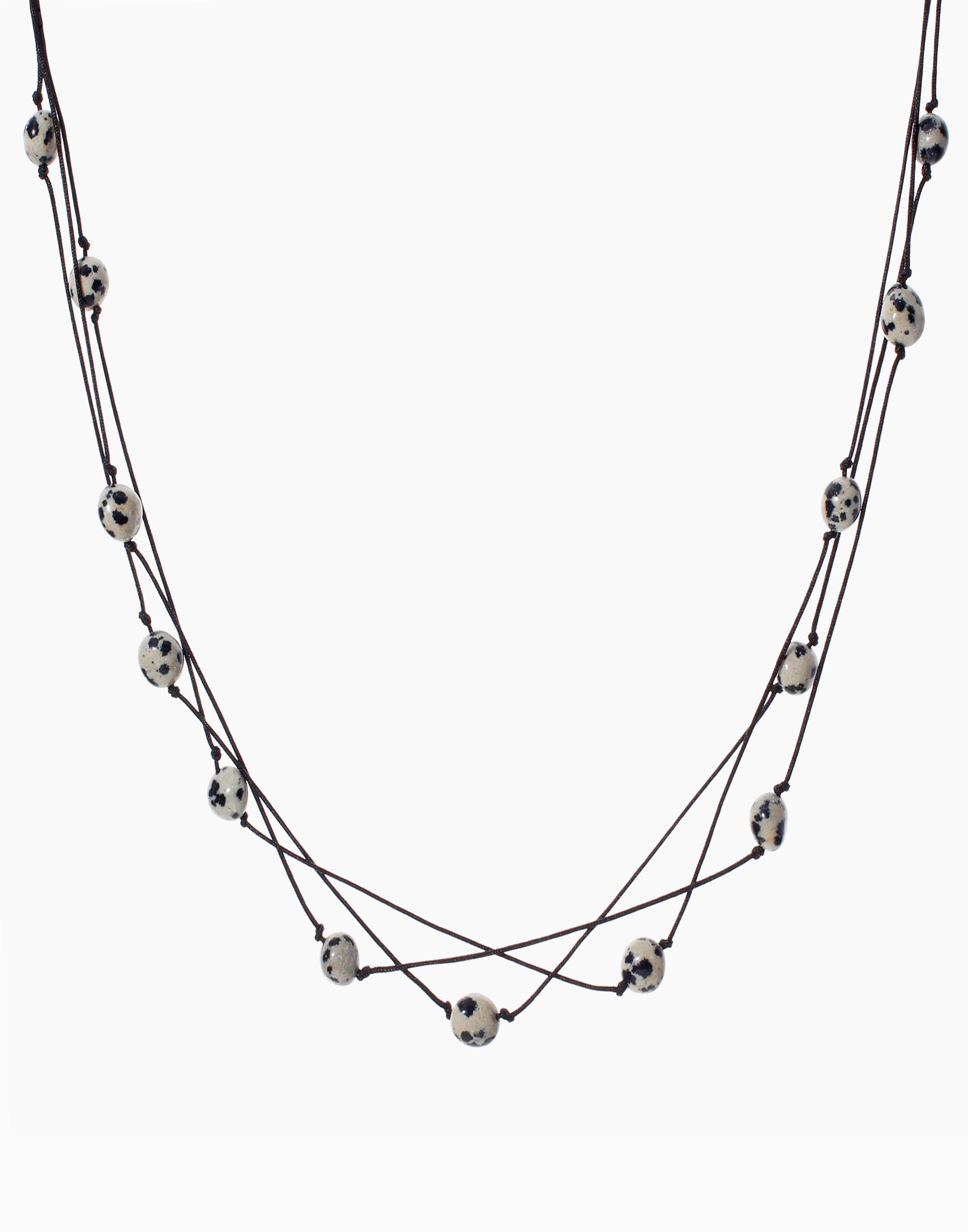 Kai Necklace Dalmatian Jasper
